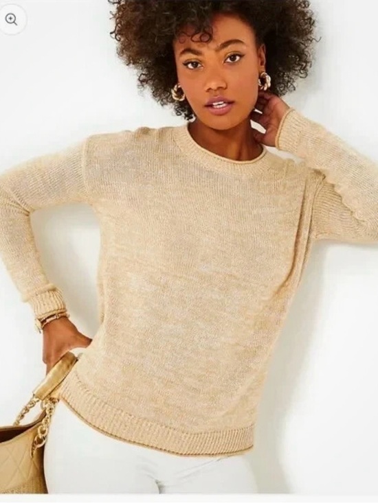 Lilly Pulitzer | Sweaters | New Tan Sand Bar Lilly Pulitzer Bayport ...